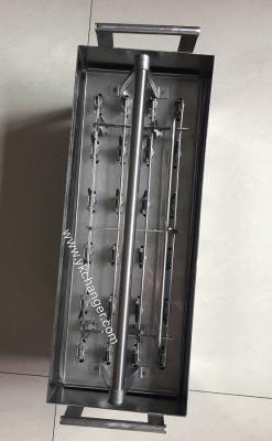 China Ice pop freeze molds basket stainless steel italian type 4X6 commercial use high quality including stick extractor for sale