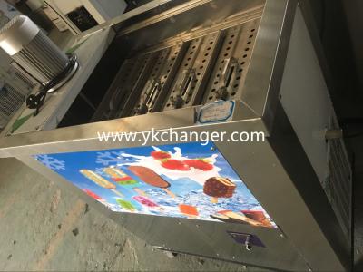 China La máquina comercial del congelador del helado de la máquina del fabricante del polo del hielo incluyendo el hielo 4sets moldea y el alineador del palillo de alta calidad en venta