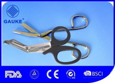 China Plastic Handle First Aid Surgical Medical Emergency Bandage Scissor For First Aid Refills for sale
