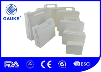 China White Preschool First Aid Refills Empty First Aid Box With Handle for sale
