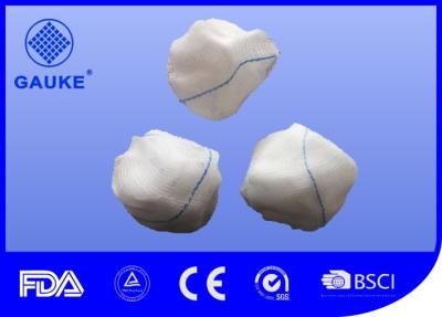 China Wound Care Dressings , Disposable Surgical 30mm Non-woven Balls With X-Ray Thread for sale