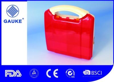 China Multicolor Empty PP Box ,  First - aid Boxes With Handle , Wall Bracket for sale
