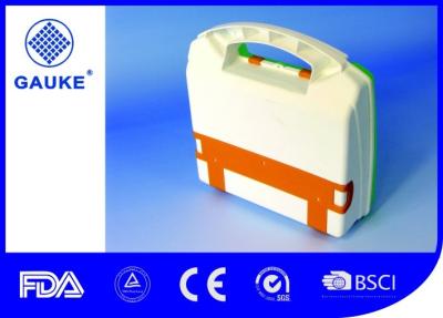 China Hot Sale Factory First Aid Kit PP Plastic Empty Box With Handle And Wall Bracket for sale
