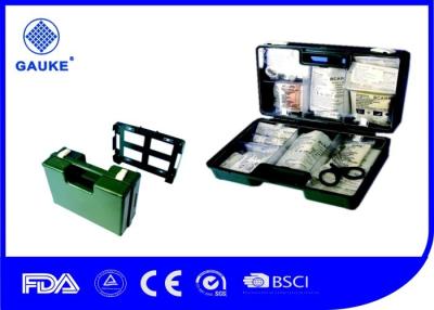 China Plastic Paediatric First Aid Kit , Waterproof First Aid Box With Wall Bracket for sale