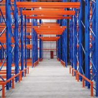 Quality Selective Storage Racking Heavy Duty Pallet Shelving RAL6000 RAL5005 RAL2004 manufacturer