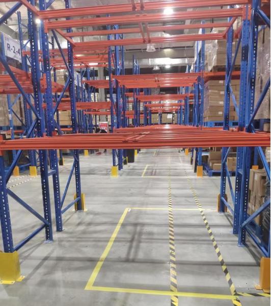 Quality Custom Industrial Steel Selective Pallet Racking Adjustable Warehouse Beam for sale