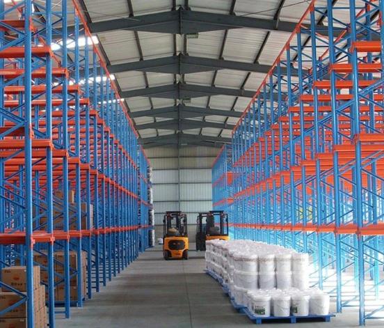 Quality Custom Capacity Warehouse Drive In Racking For Cold Storage Space Saving for sale