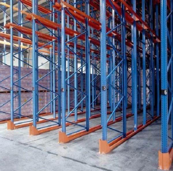 Quality Cold Storage Warehouse Drive In Racking Logistics Pallet Rack Rust Resistant 2-7 for sale