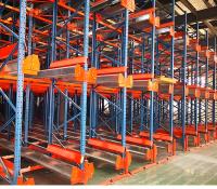 Quality Steel Radio Shuttle Racking System High Density Racks Maximize Storage manufacturer