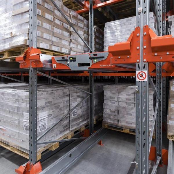 Quality Cold Storage Radio Shuttle Rack With Power Coating Or Galvanized Finish for sale