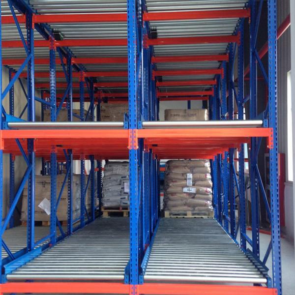 Quality Adjustable FIFO Gravity Flow Pallet Rack System 1000kg-2000kg Per Pallet for sale
