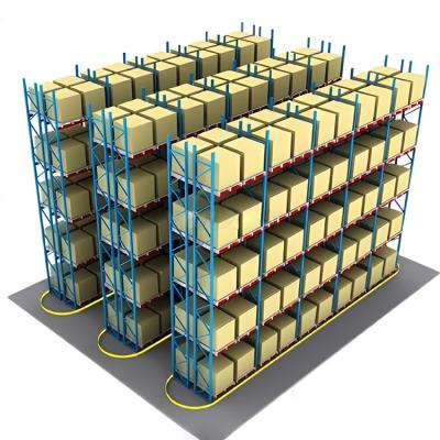 Cina Rack per pallet a corridoio stretto con elevato utilizzo dello spazio, miglioramento dello stoccaggio verticale e accesso selettivo al 100% per i magazzini in vendita
