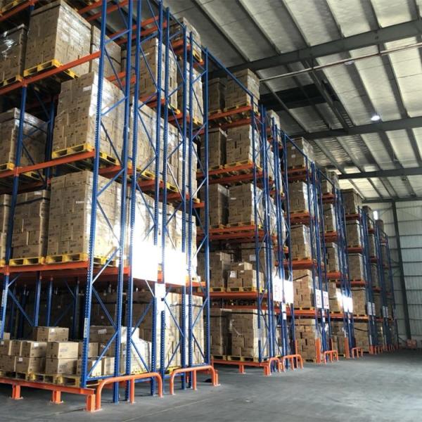 Quality Q235B Steel Adjustable Pallet Racking for Warehouse Storage with High Load Capacity and Flexible Layout for sale