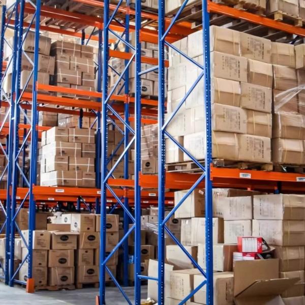 Quality Powder Coated Heavy Duty Selective Pallet Racking with Customizable Dimensions for sale
