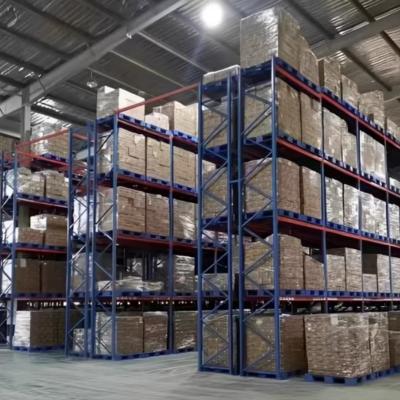 China Narrow-Aisle Pallet Rack with High Space Utilization, Enhanced Vertical Storage, and 100% Selective Access for Warehouses for sale