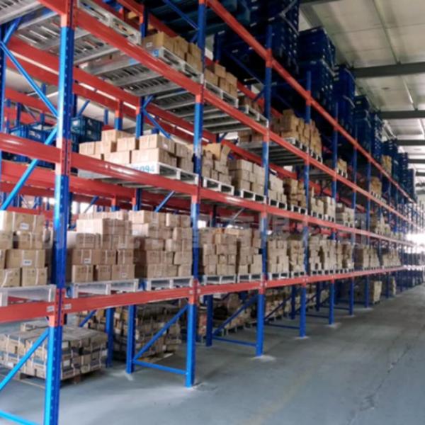 Quality Powder Coated Heavy Duty Selective Pallet Racking with Customizable Dimensions for sale