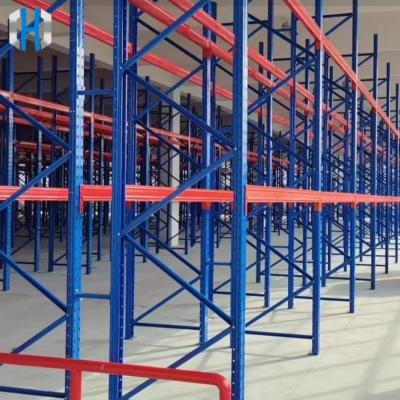 China Customizable Heavy Duty Pallet Racking System with Q355B Steel and High Load Bearing Design for sale