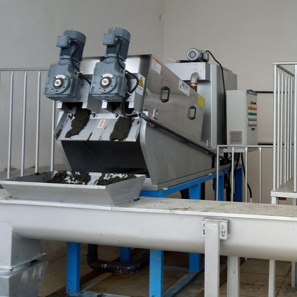Quality 1500mm Sludge Filter Press Machine Double Belt Press Slurry Dewatering Equipment for sale