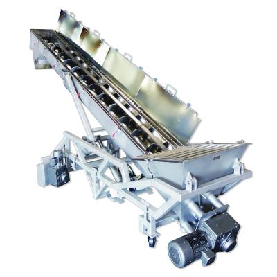 China High Temperature Resistant Shaftless Screw Conveyor For Hot Material Handling From Kilns for sale