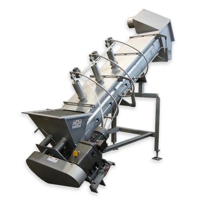 China Mobile Flexible Screw Conveyor With Casters For Portable Loading And Unloading for sale