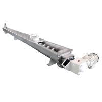 Quality Wear Resistant Alloy Lined Screw Conveyor For Abrasive Materials Long Service for sale