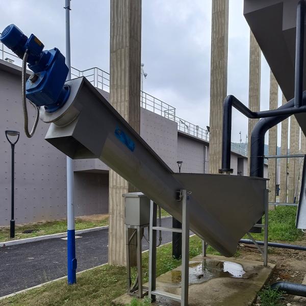 Quality Sludge Deep Dewatering System Press Filter Machine 4.0m³/h With Chemical Conditioning for sale