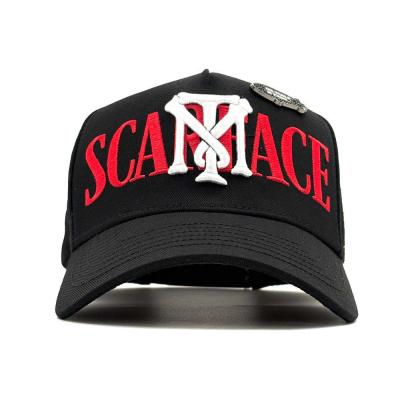 China The World Is Yours Baseball Caps Scarface Mexican Style Graphic Print Design for sale