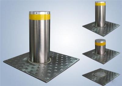 China Water Resistant Automatic Rising Bollards With Led Lights Strong Base for sale