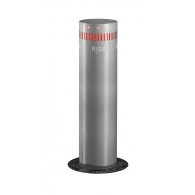 China Long Using Life Automatic Rising Bollards 219mm Diameter Polished Surface for sale