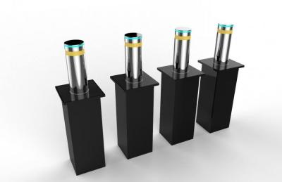 China Aquare Base Hydraulic Bollard System / Fully Automatic Traffic Bollards for sale