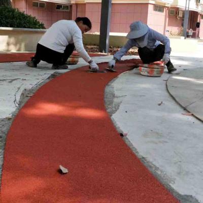China Outdoor Anti Uv Rubber Jogging Track Rubber Tartan Walking Way 03r21080405 for sale