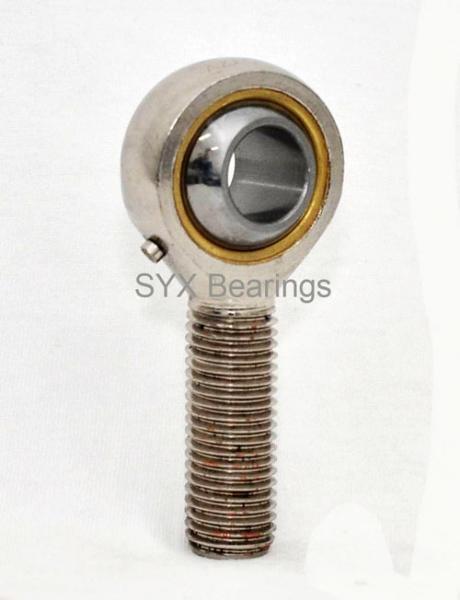 Quality POS Series Threaded / Hydraulic Rod End Bearings Self Lubricating Anti Rust for sale