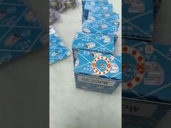 ge20pw radial spherical bearing 20mm bore 200 °c operating temp for mechanical structures