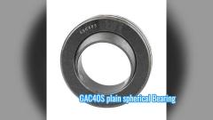GAC40S Bearing with Lubricating Groove for Heavy Loads