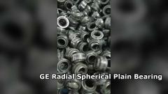 GE-16ES , GE Series Spherical Plain Bearing High Load Plain Bearings Mos2 Sliding Surface