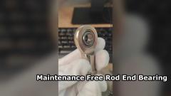 SI..C spherical plain bearing, maintenance free rod end bearing