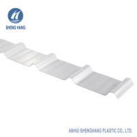 China Clear Polycarbonate Corrugated Roofing Sheet 0.8mm-3.0mm UV Protected for sale