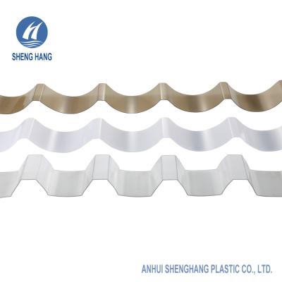 Cina Il chiaro tetto ondulato di plastica riveste il policarbonato colorato ondulato in vendita
