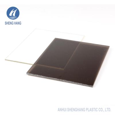 Cina Strato solido di plastica bronzeo del policarbonato per protezione UV del tetto a volta in vendita