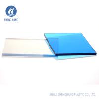 China Anti UV Polycarbonate Solid Sheet Clear and Colored 1.2mm to 30mm Thickness for sale
