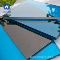 China Anti UV Polycarbonate Solid Sheet Clear and Colored 1.2mm to 30mm Thickness for sale