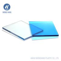China Fireproof Polycarbonate Solid Sheet 1.2-30mm UV Protected Building Material for sale