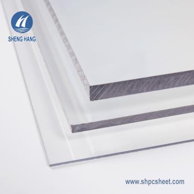 China Material de techumbre sólido de la resistencia a las inclemencias del tiempo de la hoja del policarbonato plano en venta