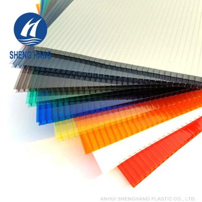 China Polycarbonat Twinwall-PC Höhlen-Blatt 2100x6000mm zu verkaufen
