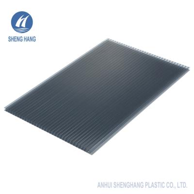 Cina Strato blu della cavità del PC del policarbonato per materiale da costruzione 6mm 8mm 10mm in vendita