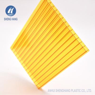 China Tweeling de Serrecomités van het Muurpolycarbonaat Dakwerkmateriaal 8mm Te koop