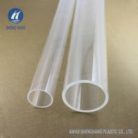 China Extruded Transparent Acrylic Pipe Hard Plexiglass Tube Custom Size 5mm to 1000mm OD for sale