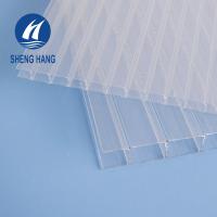 China UL94 V2 Double Layer Polycarbonate Sheet Panels 2.1*3m Rectangular Structure for sale