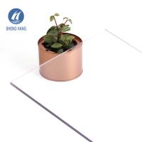 China 1220mm Transparent PC Sheet 2mm UV Resistant Polycarbonate Solid Sheet for sale