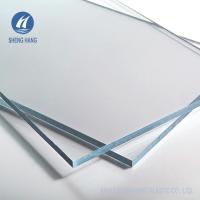 China Clear Solid Polycarbonate Sheet 5mm 1.82m Width 50 Micron UV Coating High Impact for sale